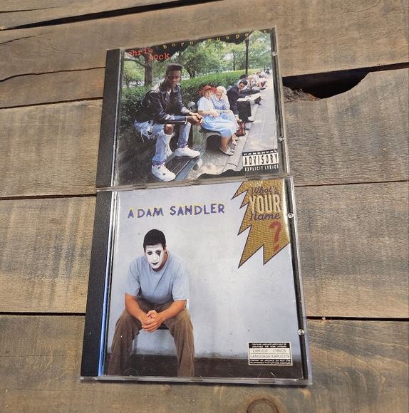 Media | Adam Sandlerchris Rock Comedy Albums Cd | Poshmark
